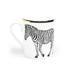 Mug · Porcelana de Limoges · Diseño cebra – Lo de Manuela